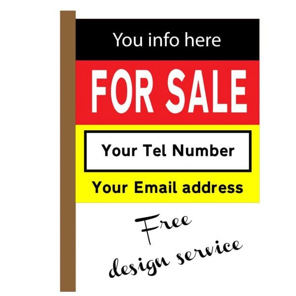 House For Sale Sign - Cestrian Signs