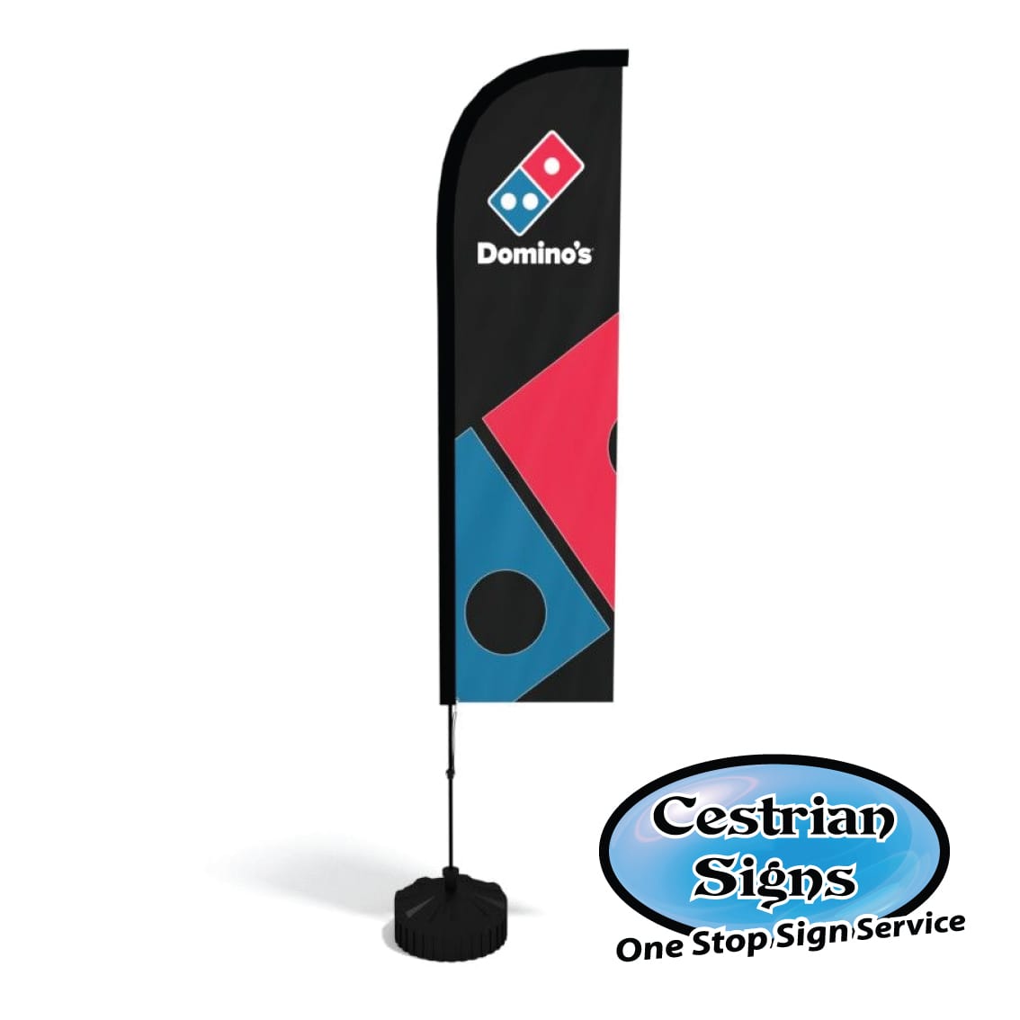 Wall Mounted Shop Flag Pole | Cestrian Signs
