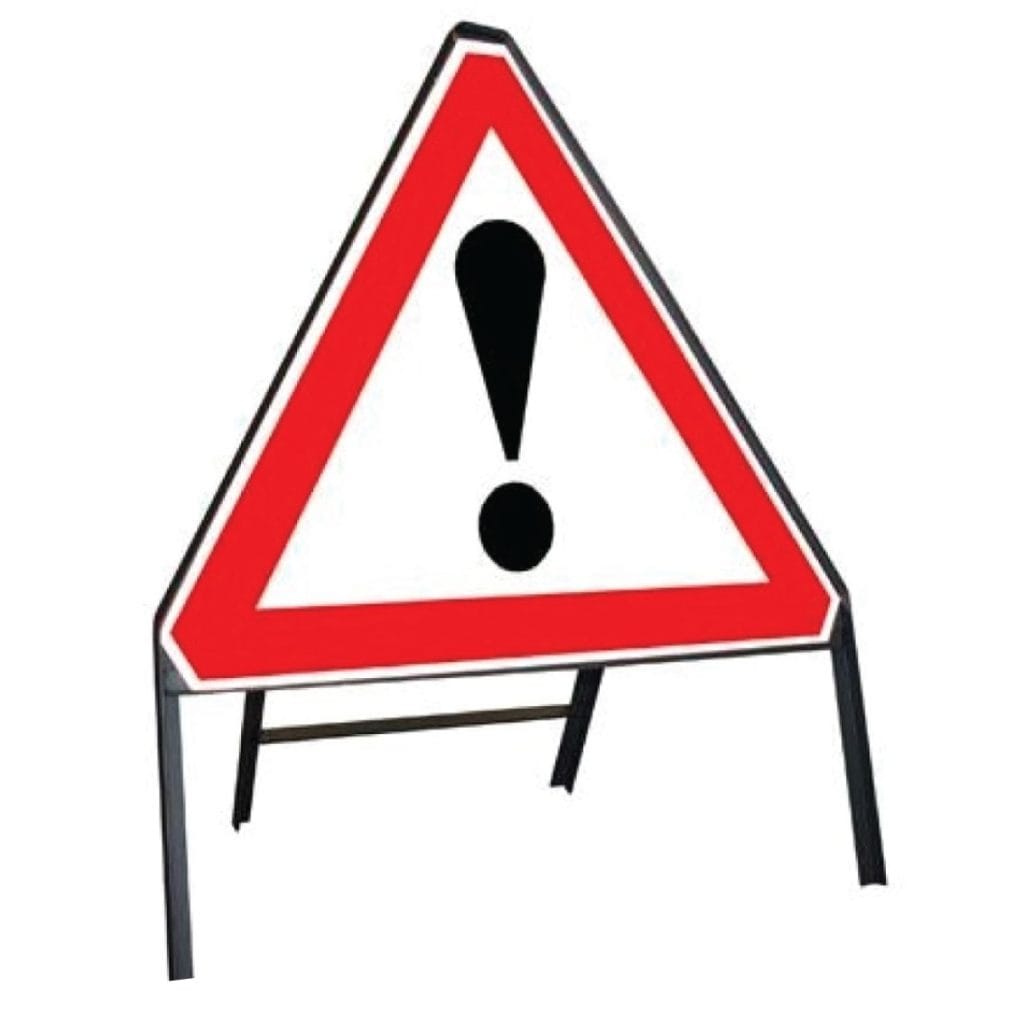 Get the best prices on your Caution Metal Stanchion signs here at ...