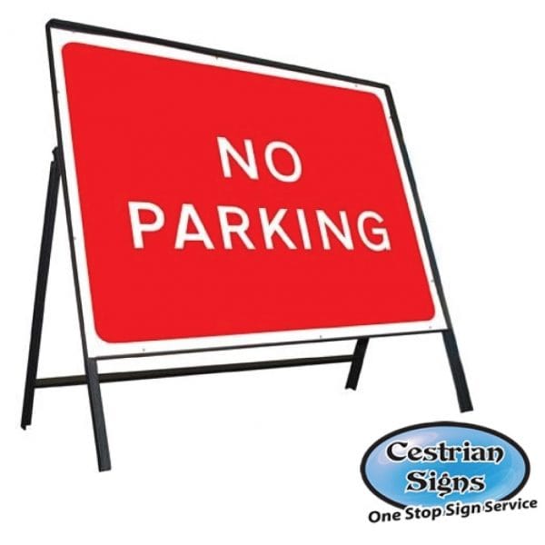 Strictly No Parking Residents Only Sign Personalised | Cestrian Signs