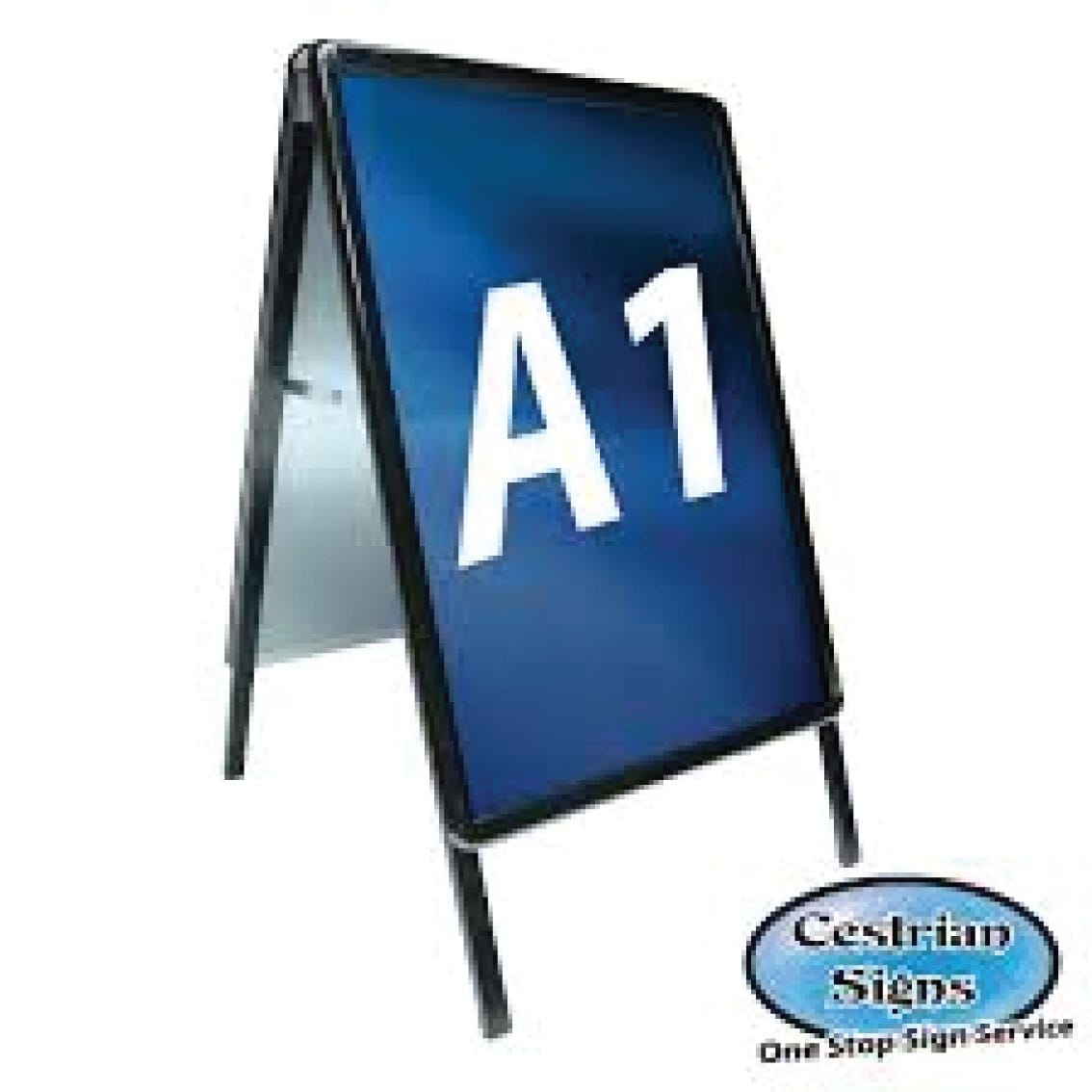 A-Master A Board Sign Black A1 | Cestrian Signs