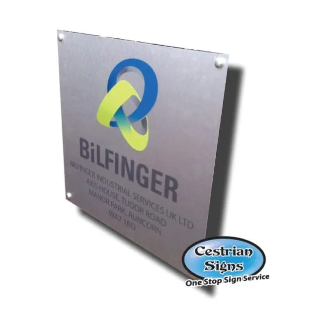 BiLFINGER Office Signage | Cestrian Signs