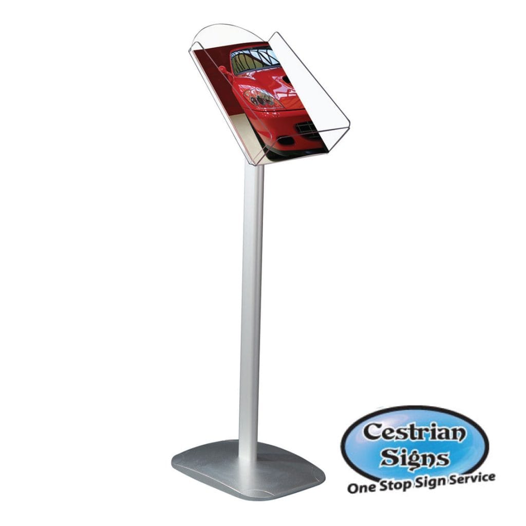 Portland Menu Stand (Portrait or Landscape convertible!) | Cestrian Signs