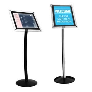 Illuminated LED Menu Stand Hi-light - Cestrian Signs