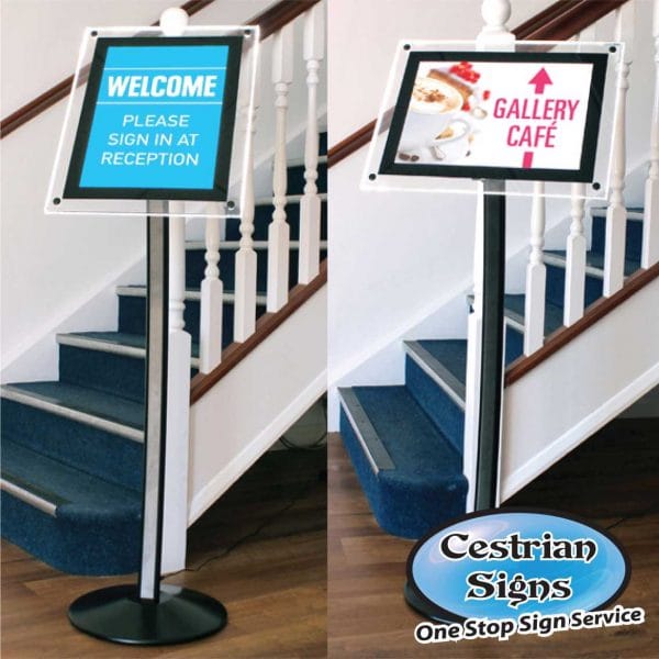 Illuminated LED Menu Stand Hi-light | Cestrian Signs