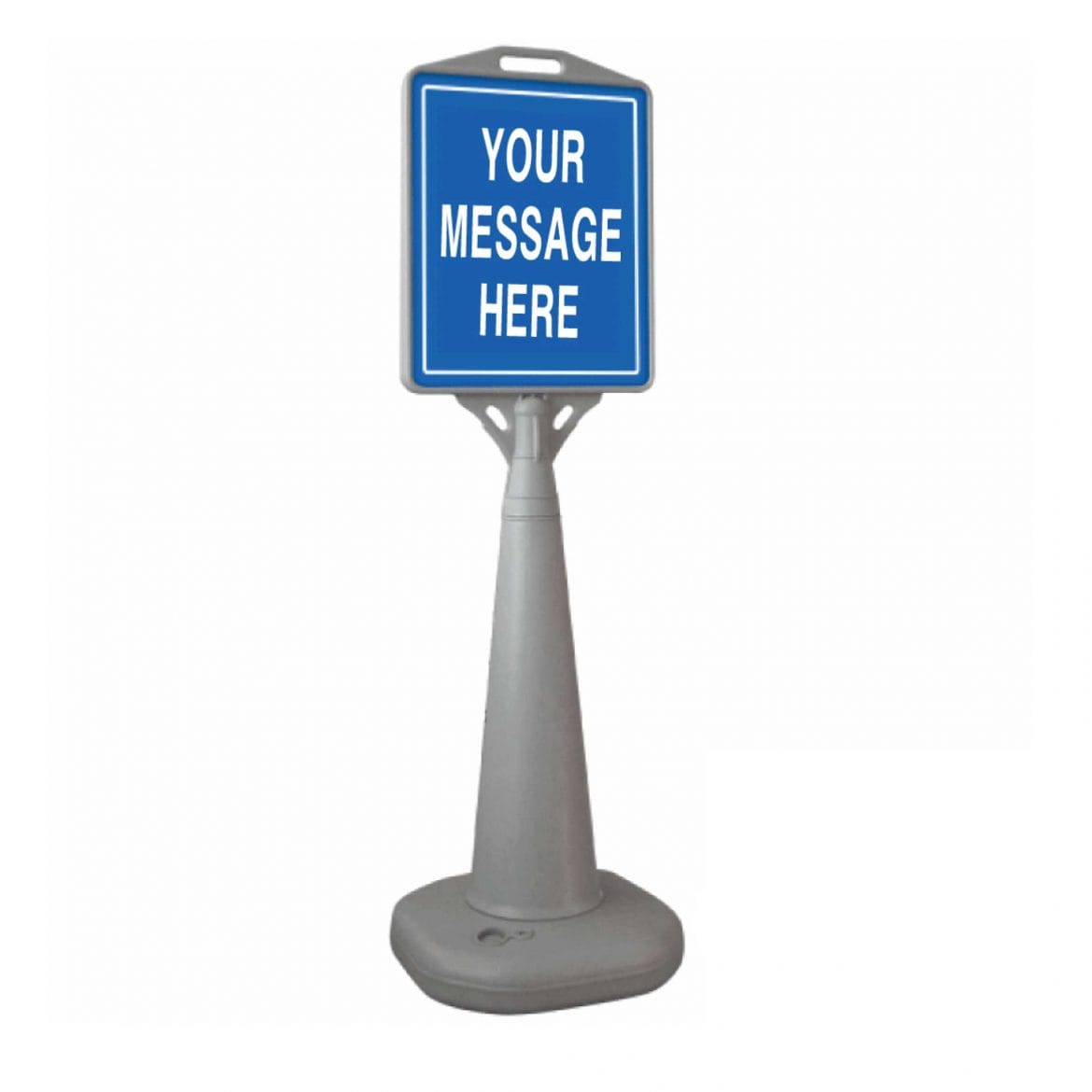 Visitor Parking Only Water Based Pyramid Sign - Cestrian Signs