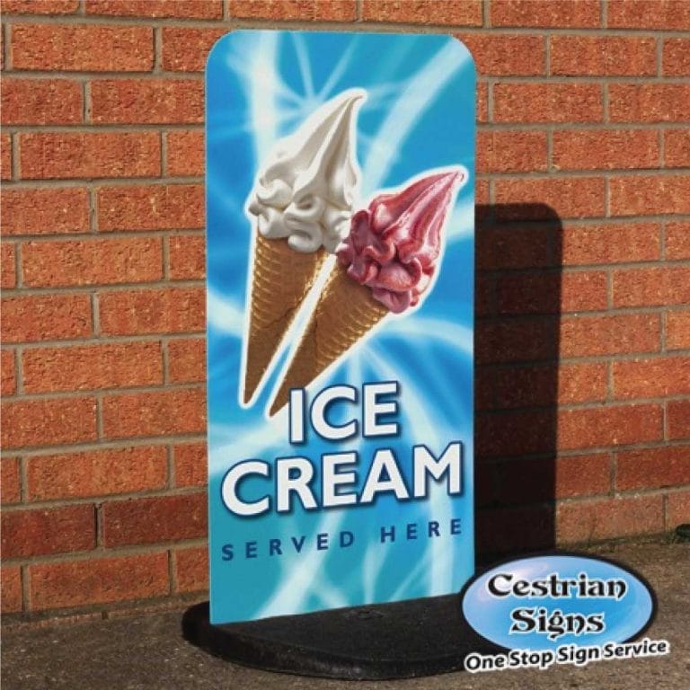 Ecoflexlite Ecoflex lite Pavement Sign | Cestrian Signs