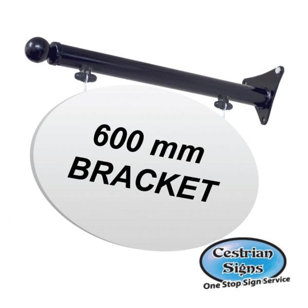 Hanging Projecting Shop Sign Bracket 1 600mm | Cestrian Signs
