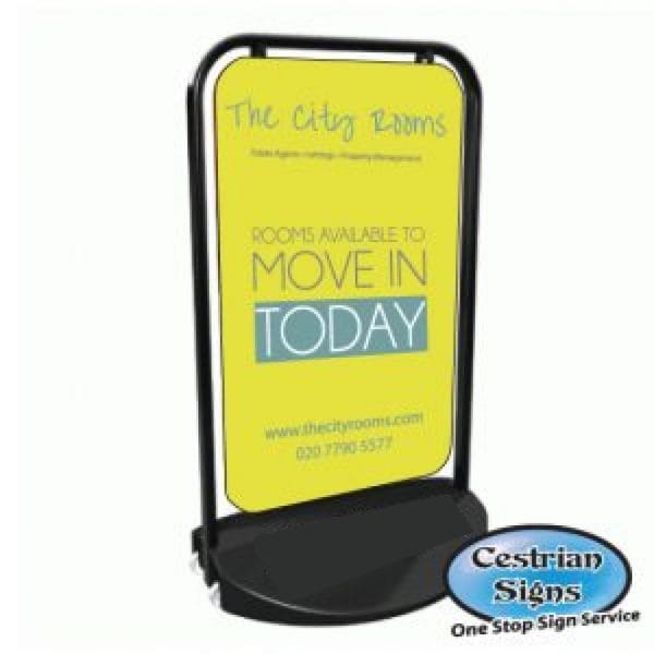 Swinger 4000 Swinging Panel Sign | Cestrian Signs