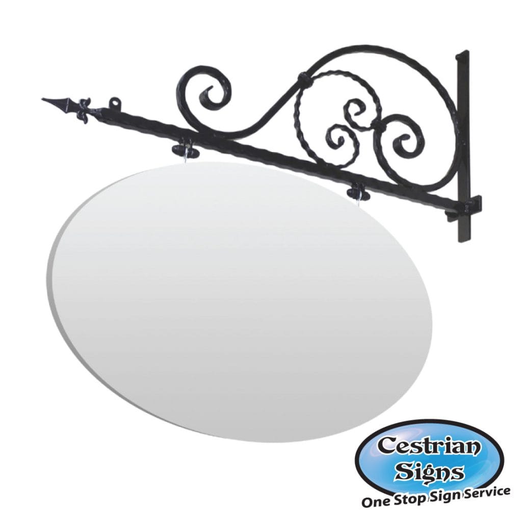 Hanging Projecting Shop Sign Bracket 10 1000mm - Cestrian Signs