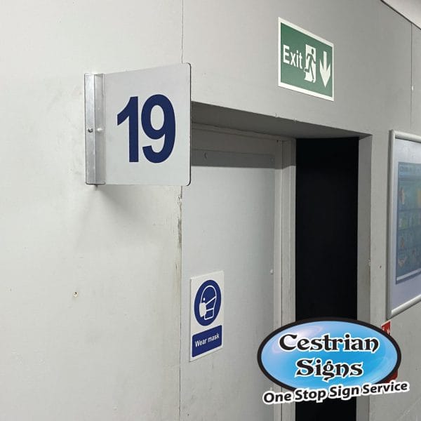 Projecting Office Name Plate Room Sign - Cestrian Signs