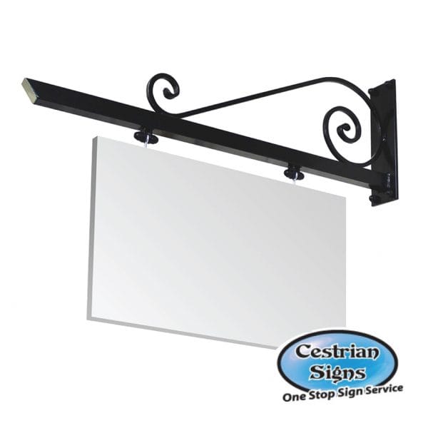 Projecting Hanging Shop Sign Bracket 17 1000mm | Cestrian Signs