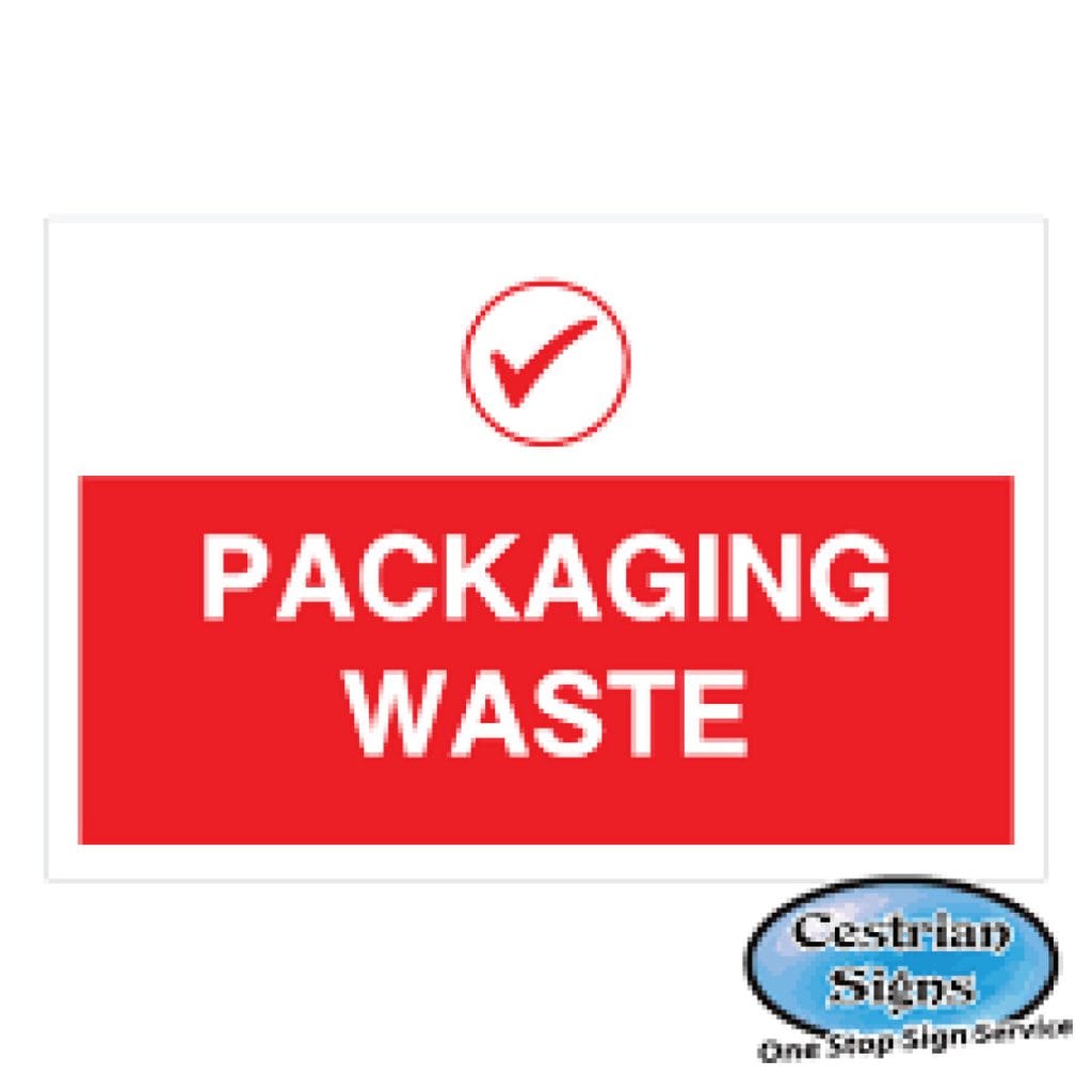 General waste construction site signs 2400mm x 1220mm | Cestrian Signs