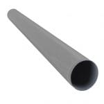 Grey powder coated aluminium sign pole 76mm - - Cestrian Signs