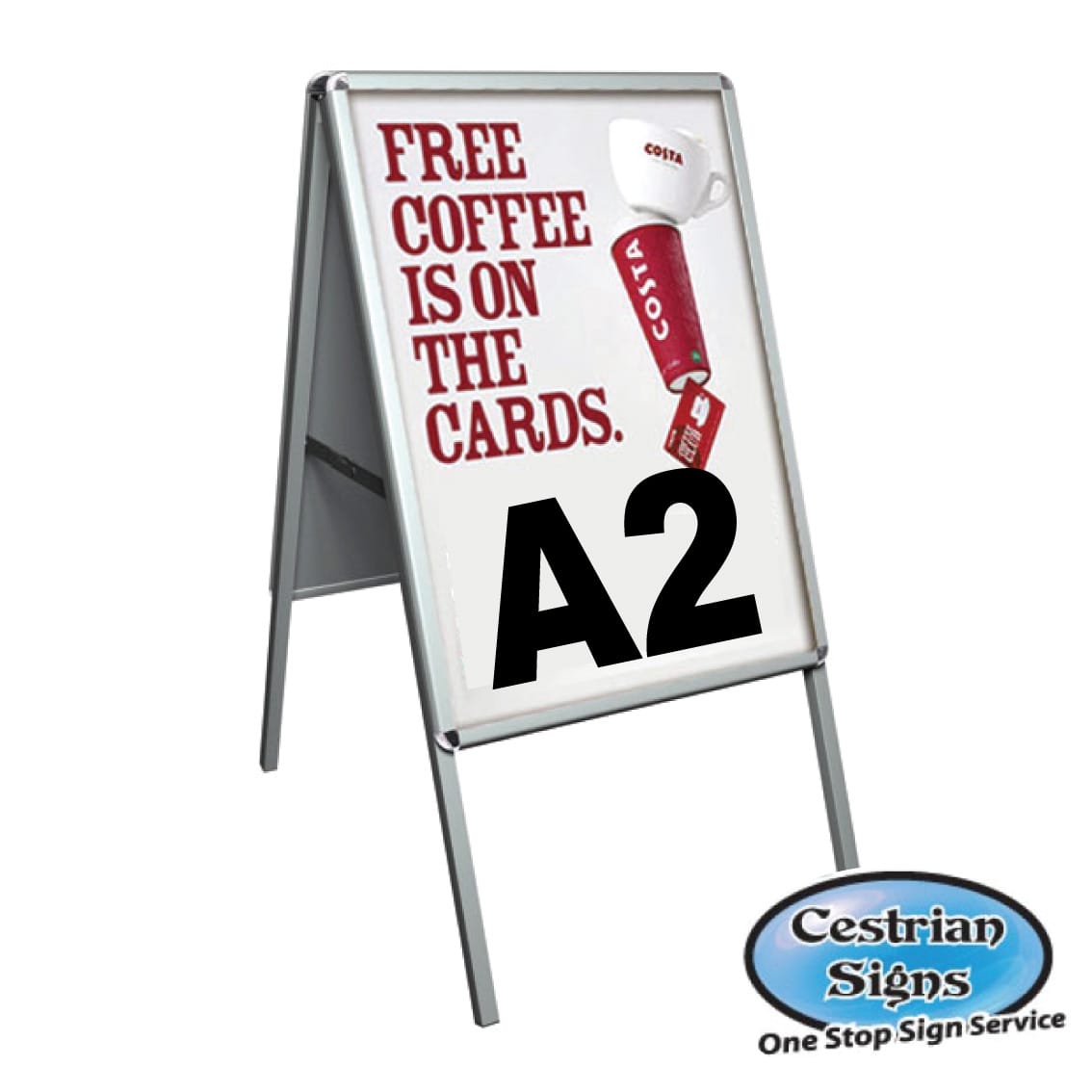 A-Master A2 Budget A Board Sign | Cestrian Signs