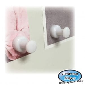 external fence or rail mounted notice board - - Cestrian Signs