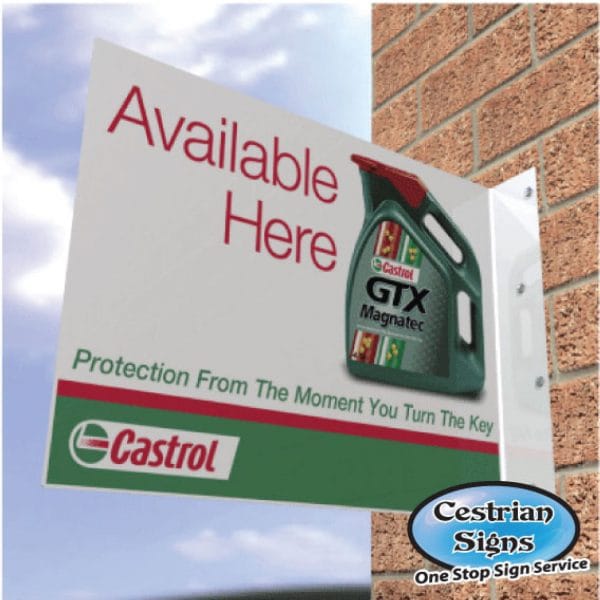Projecting Shop Sign Rectangular | Cestrian Signs