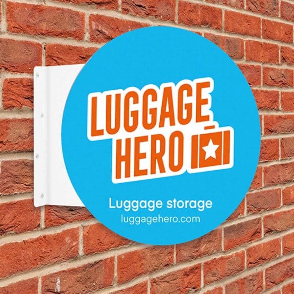 Projecting Shop Sign Round - Cestrian Signs