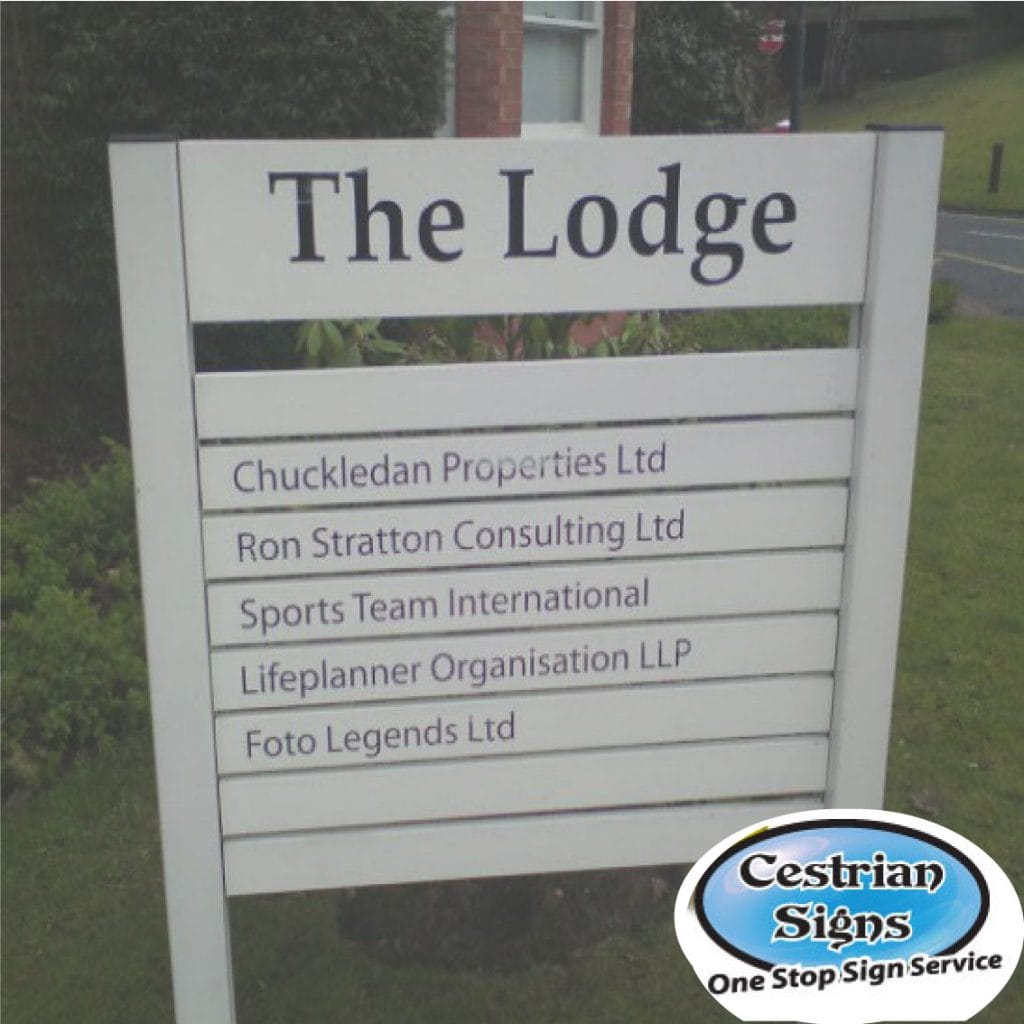 Factory Signage | Signs for your Business | Cestrian Signs