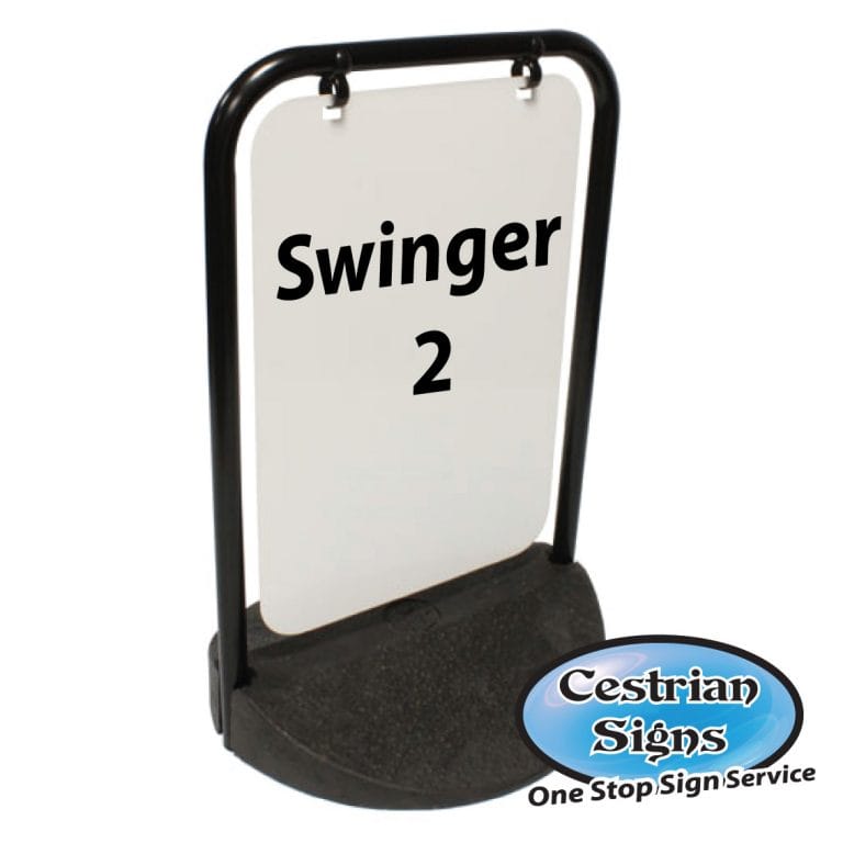 Swinger 4000 A1 Swinging Poster Sign | Cestrian Signs