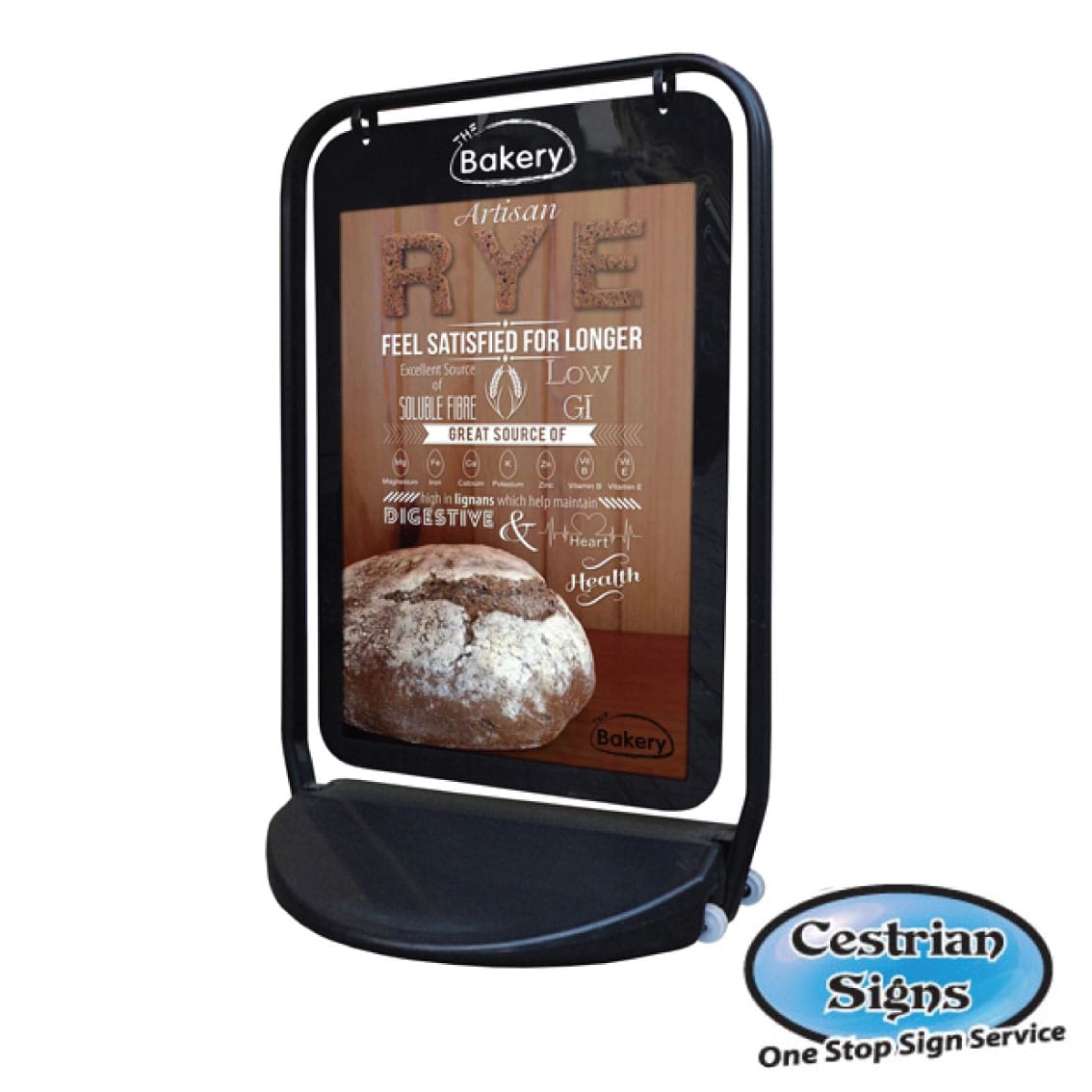 Swinger 4000 A1 Swinging Poster Sign | Cestrian Signs