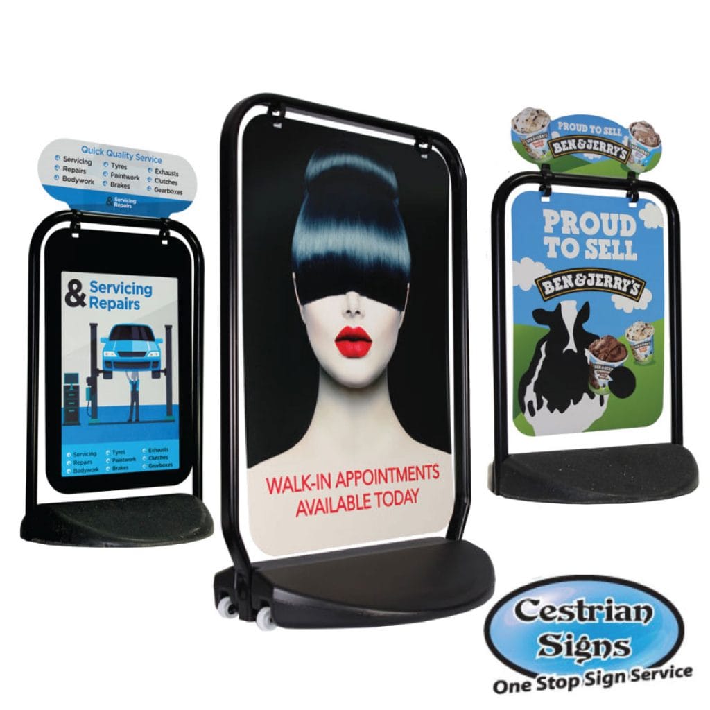 A-Board Signs | Pavement and Forecourt Signs | Cestrian Signs