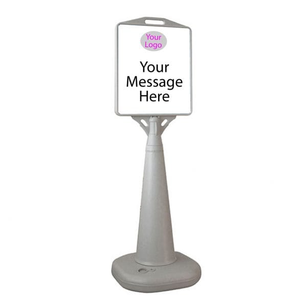 Water based pyramid sign your customised message - - Cestrian Signs