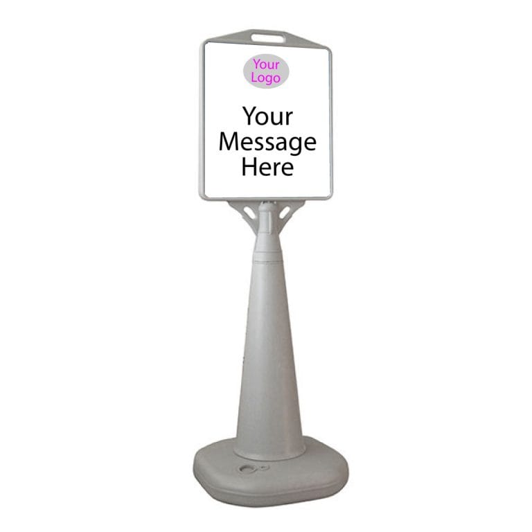 Water based pyramid sign your customised message - - Cestrian Signs