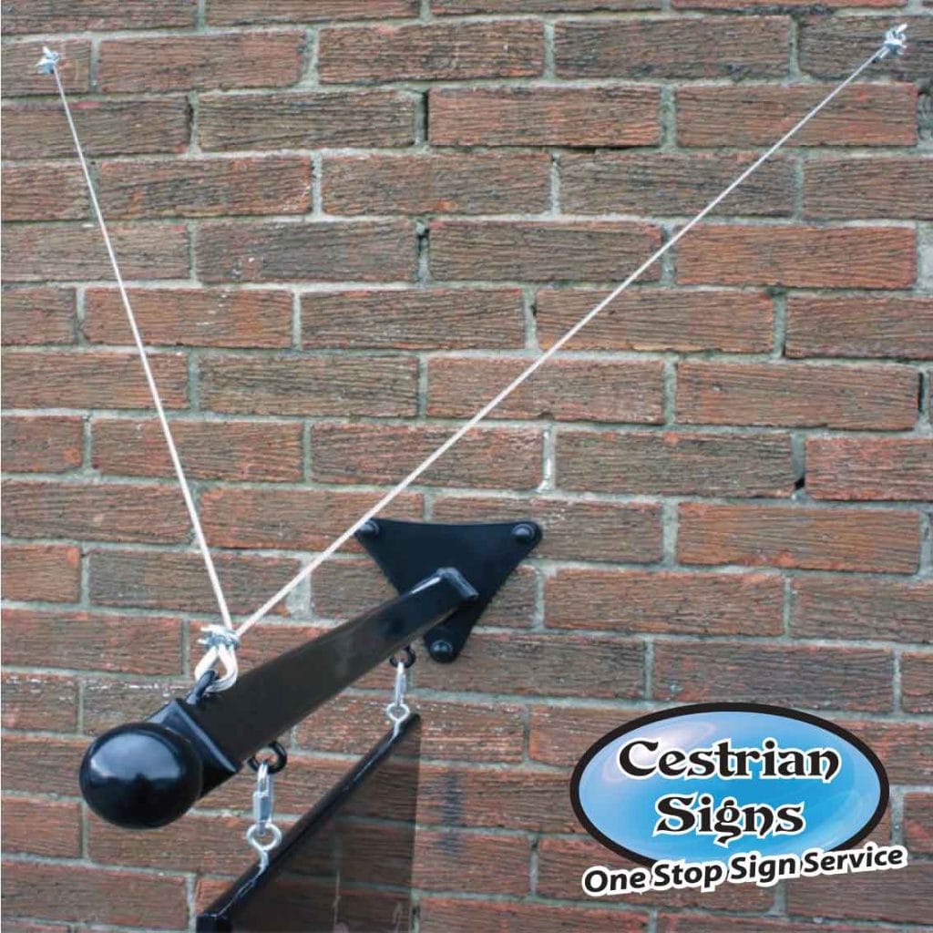 Projecting sign cable stay kit - - Cestrian Signs