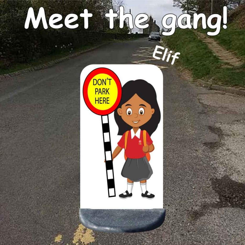 No parking school sign elif | Cestrian Signs