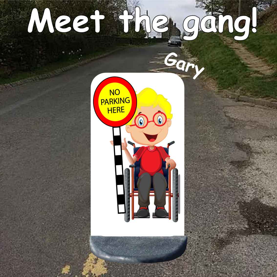 No parking school sign gary | Cestrian Signs