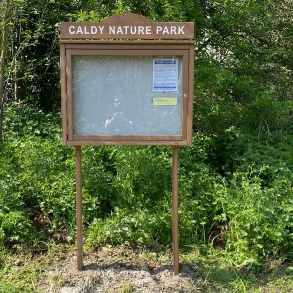 External Lockable Notice Board - - Cestrian Signs