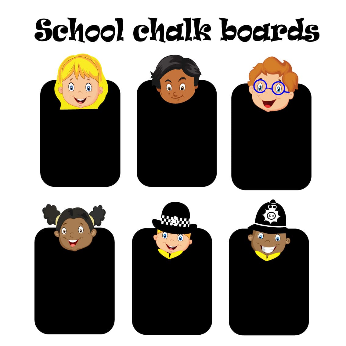 School chalk boards - Cestrian Signs
