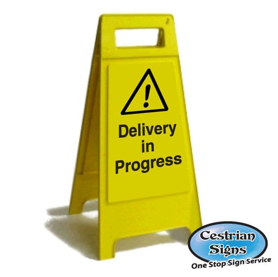 Delivery in Progress Sign | Cestrian Signs