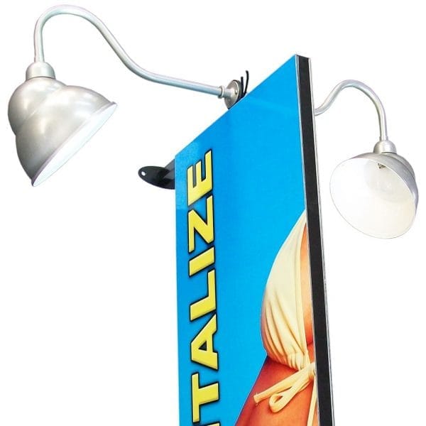 Projecting Fixed Shop Sign Bracket 12 550 x 1150 mm - Cestrian Signs