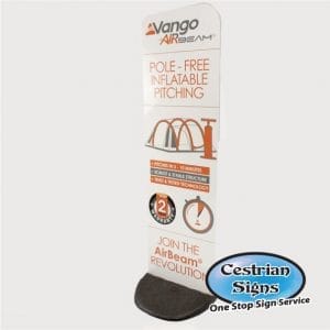 Ecoflex Tall Pavement Sign | Cestrian Signs