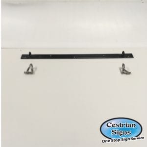 Shop Hanging Sign Plate plate with twisted shackles | Cestrian Signs