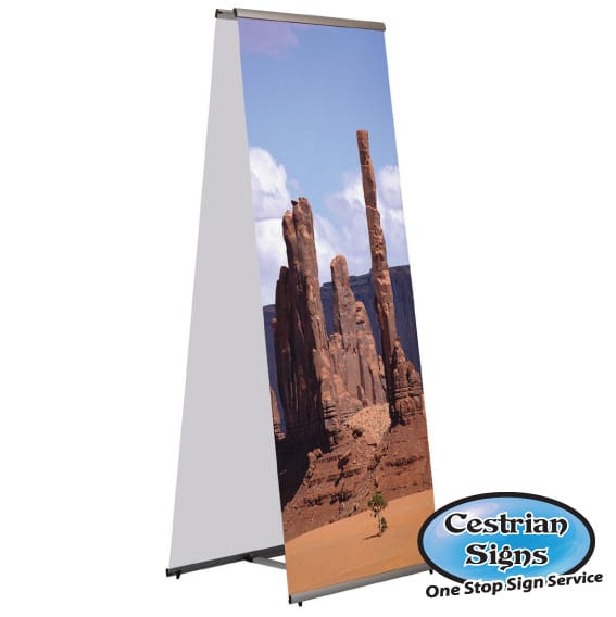 Quick and Easy Banner Double Sided - Cestrian Signs