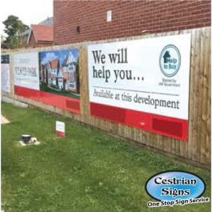 Perimeter signage - Cestrian Signs