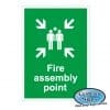 Fire assembly point sign 400mm x 600mm - Cestrian Signs