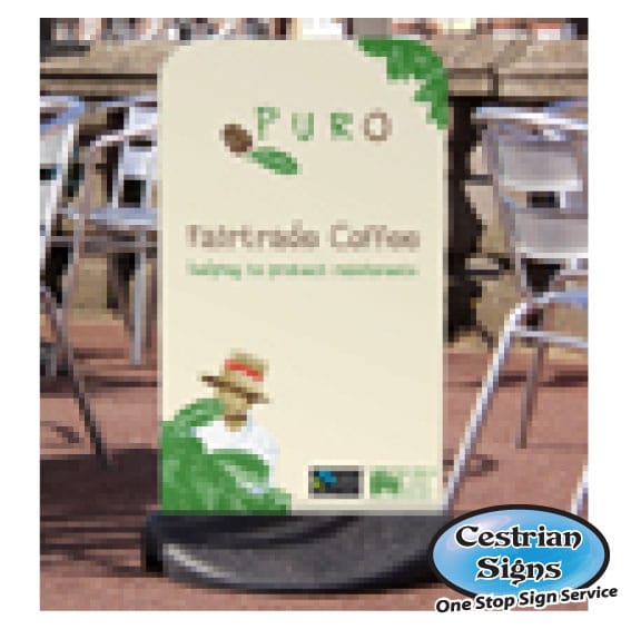 Ecoflex 2 Pavement Sign Base Only | Cestrian Signs