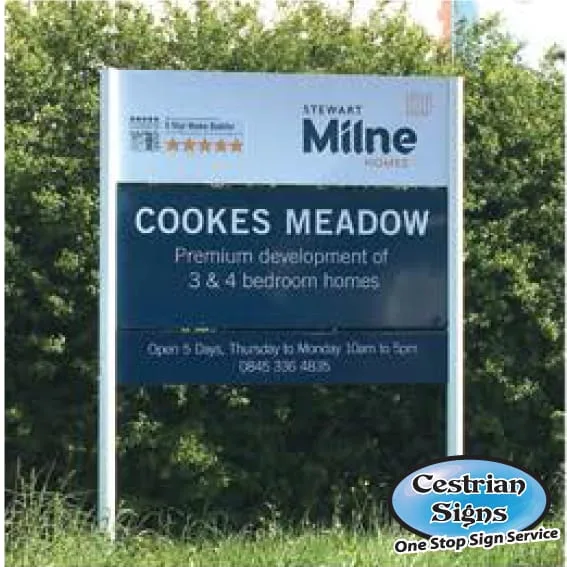 New Housing Development Signs | Show Home Signage | Cestrian Signs